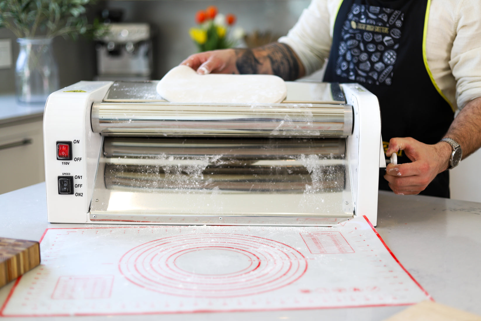 Electric Dough Sheeter – High-Capacity Dough Rolling Machine for Pizza ...