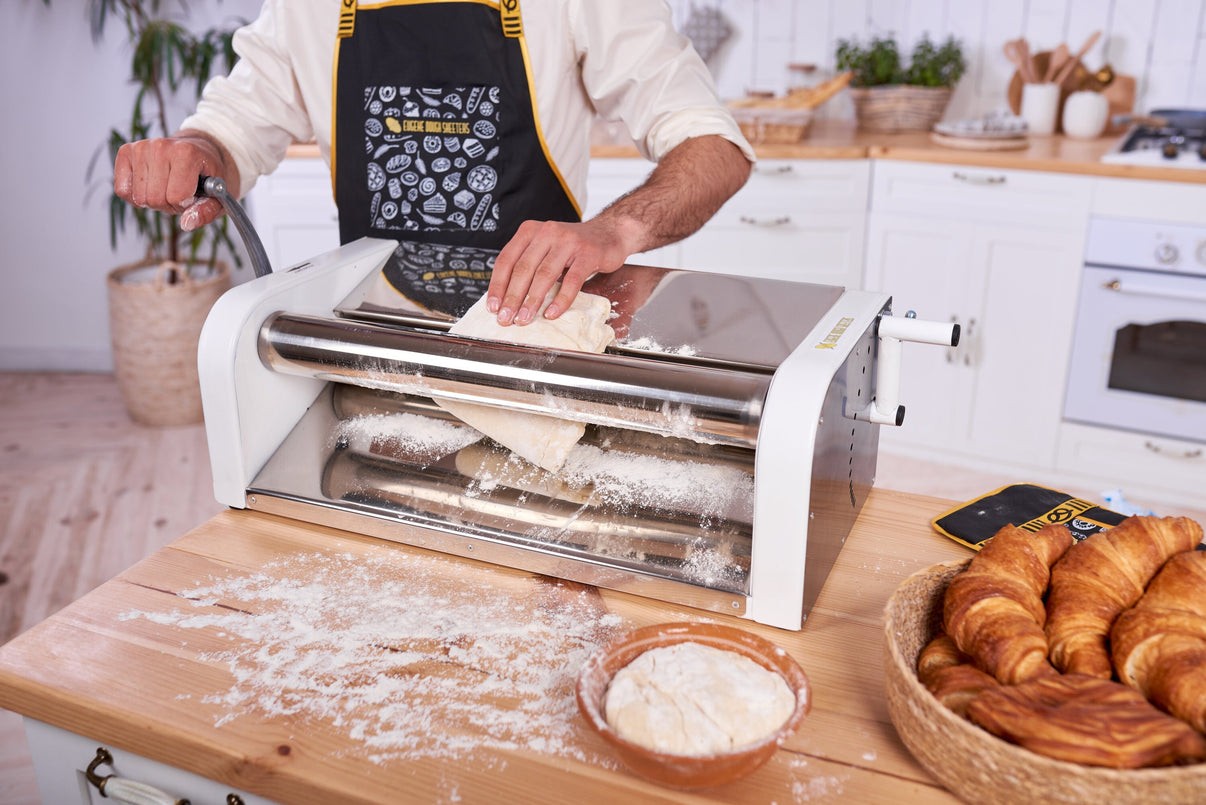 Manual Dough Sheeter – Precision Dough Roller for Pizza, Pastry, Fonda ...