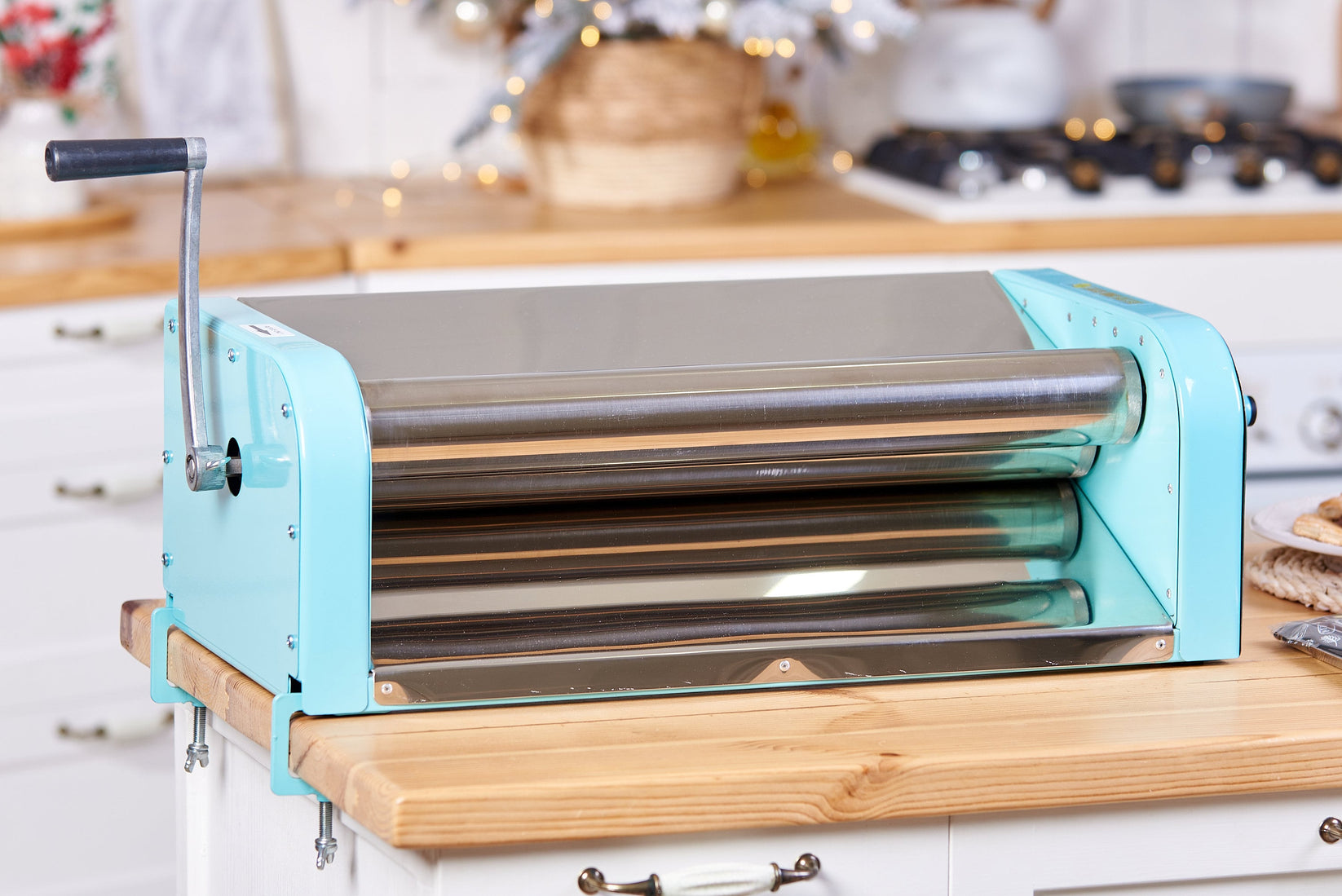 Manual Dough Sheeter – Precision Dough Roller for Pizza, Pastry, Fonda ...